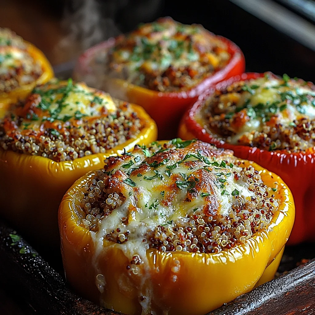 High Protein Stuffed Peppers Recipe: 5 Easy Steps
