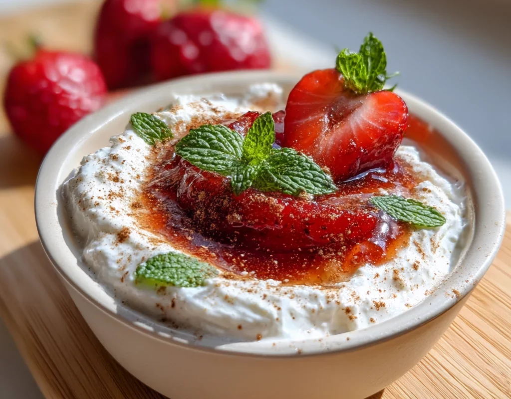 Cottage Cheese Fruit Dip